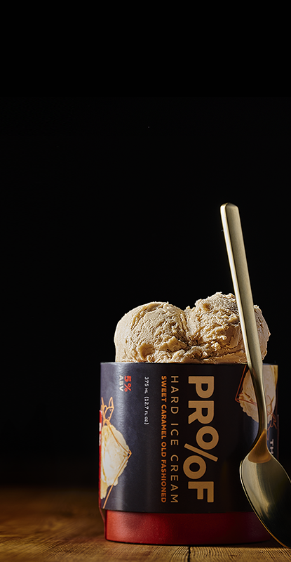 PROOF Hard Ice Cream — Dessert with Spirit — Adult Ice Cream